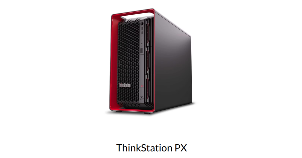 レノボ、メタバース構築にも最適なデスクトップワークステーションThinkStationシリーズ3モデルを発表|CreatorZine|クリエイティブ×ITの情報でクリエイターを応援するウェブマガジン