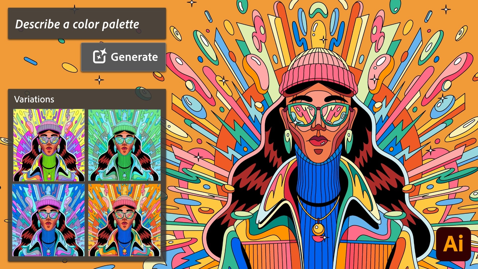 アドビ、Adobe IllustratorにAdobe Fireflyの機能「Generative Recolor」を搭載|CreatorZine|クリエイティブ×ITの情報でクリエイターを ...